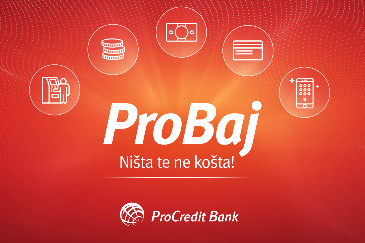 ProBaj ProCredit Bank – HITFM Radio 104,9 MHz